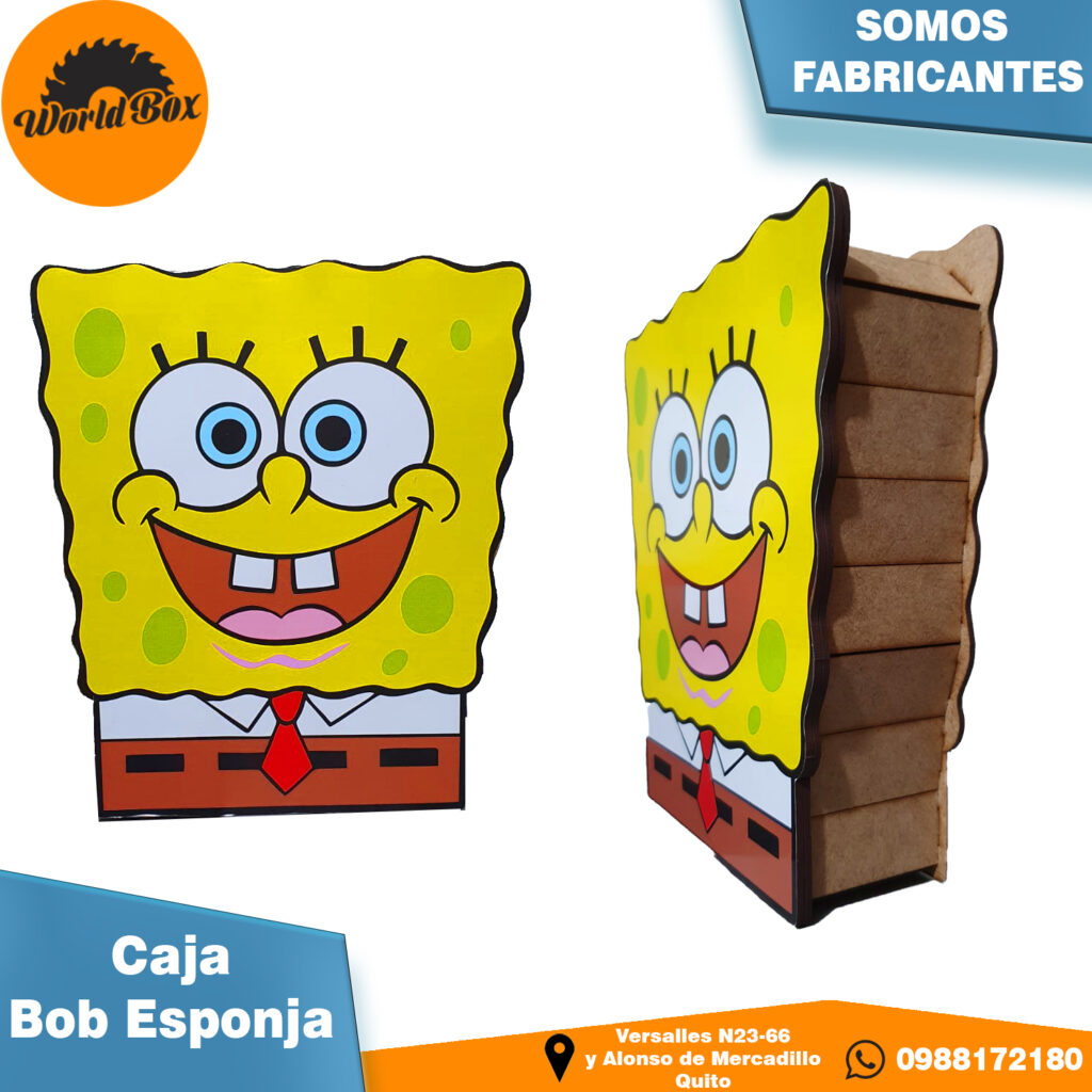 Caja Bob Esponja - WORLD BOX