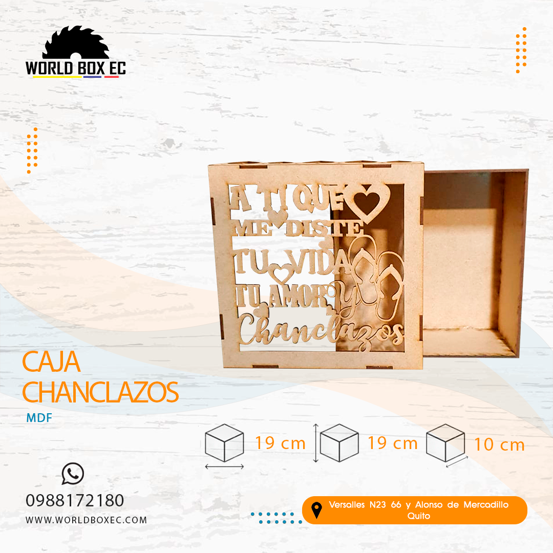 Caja Chanclazo - WORLD BOX