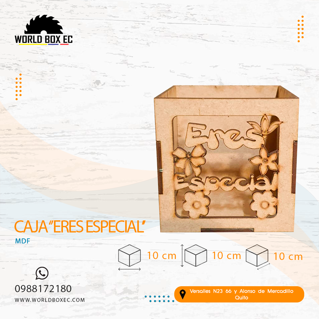Caja ''Eres Especial'' - WORLD BOX